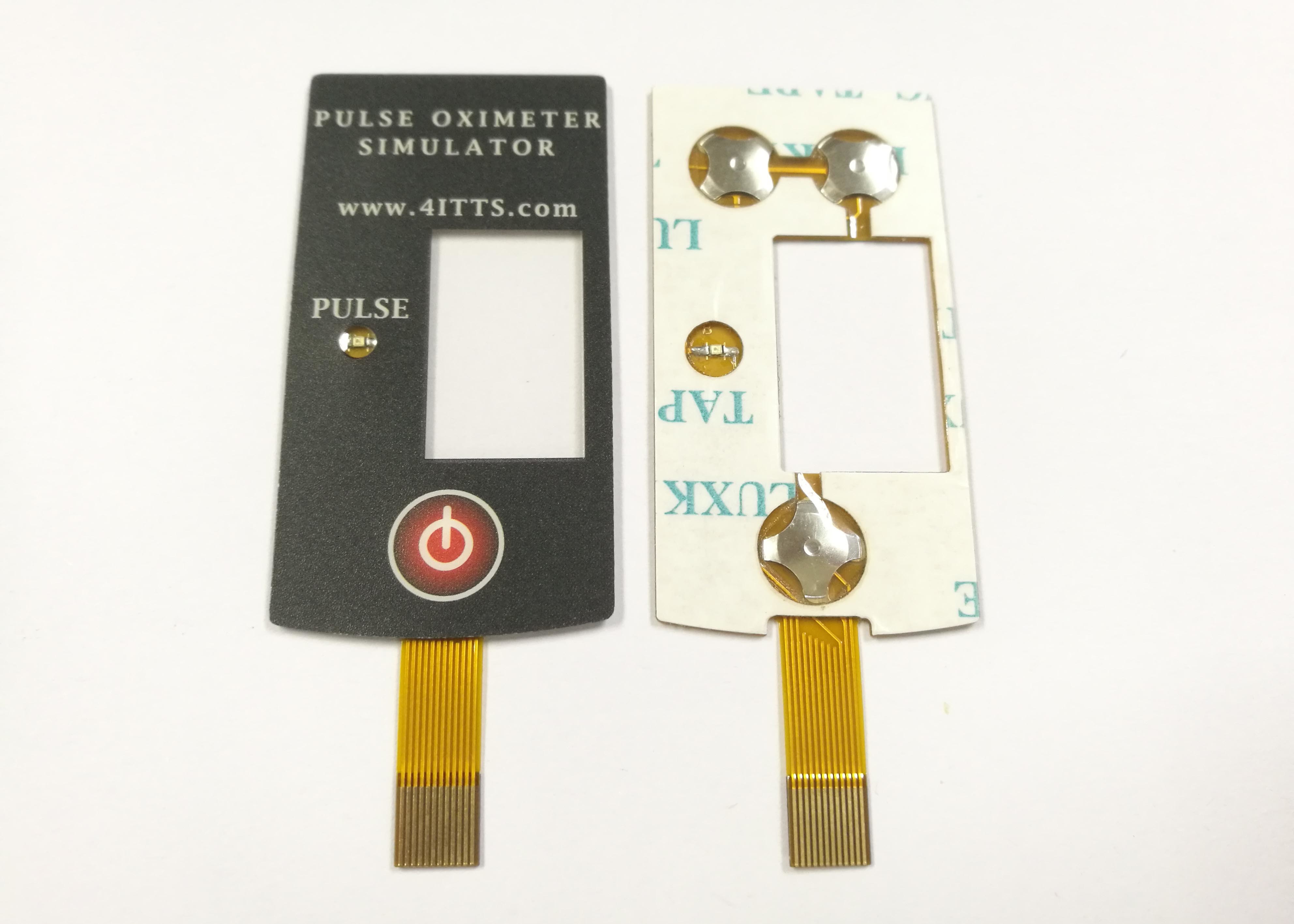 Thin Film Metal Dome Waterproof Membrane Switch With 3M467 3M468 Adhesive